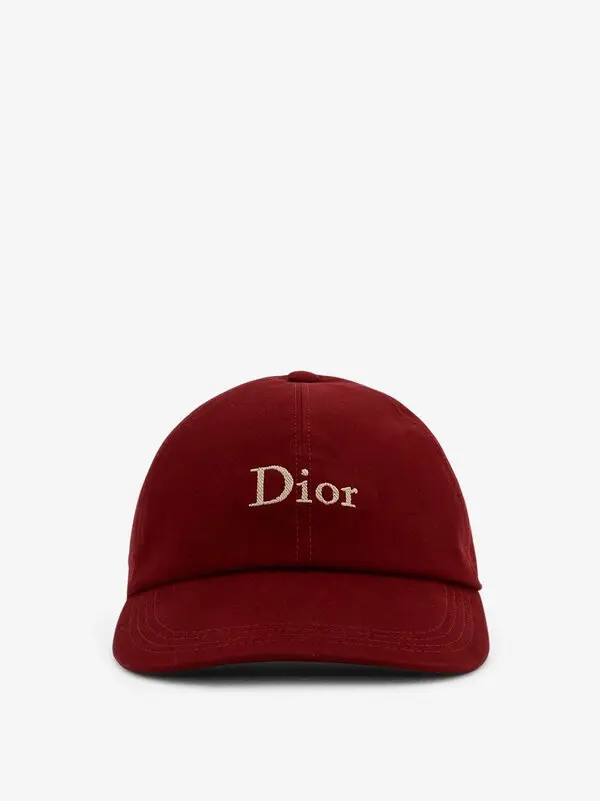 Dior Crafty Cotton Canvas Baseball Hat