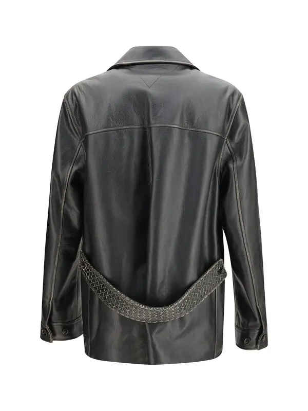 Bottega Veneta Padded Leather Jacket