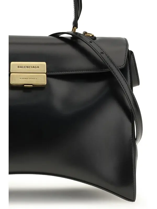Balenciaga Medium Hourglass Avenue Top Handle Bag
