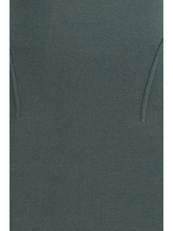 Alaïa Fitted Silk-knit Dress