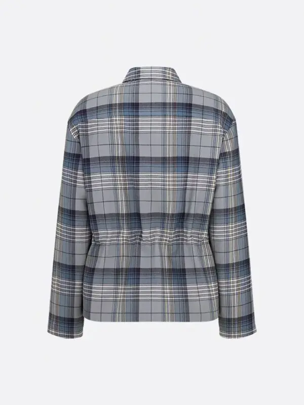 Dior Camcia Madras Con Chiusura Zip