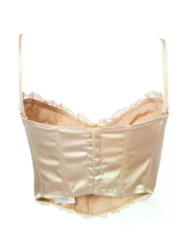 Gucci Gg Lace Corset Top