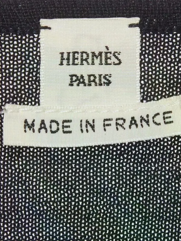 Hermès Graphic-print Short-sleeve Blouse