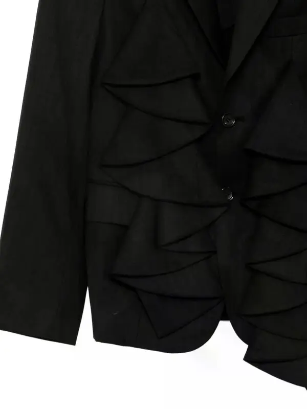 Comme Des Garçons Folded-front Blazer