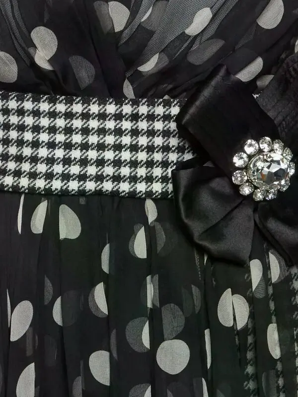 Dolce & Gabbana Polka-dot Maxi Dress