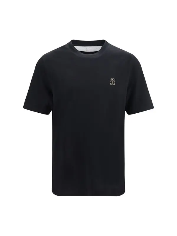 Brunello Cucinelli Logoed T-shirt