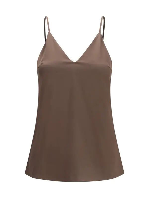 Brunello Cucinelli Stretch Silk Top