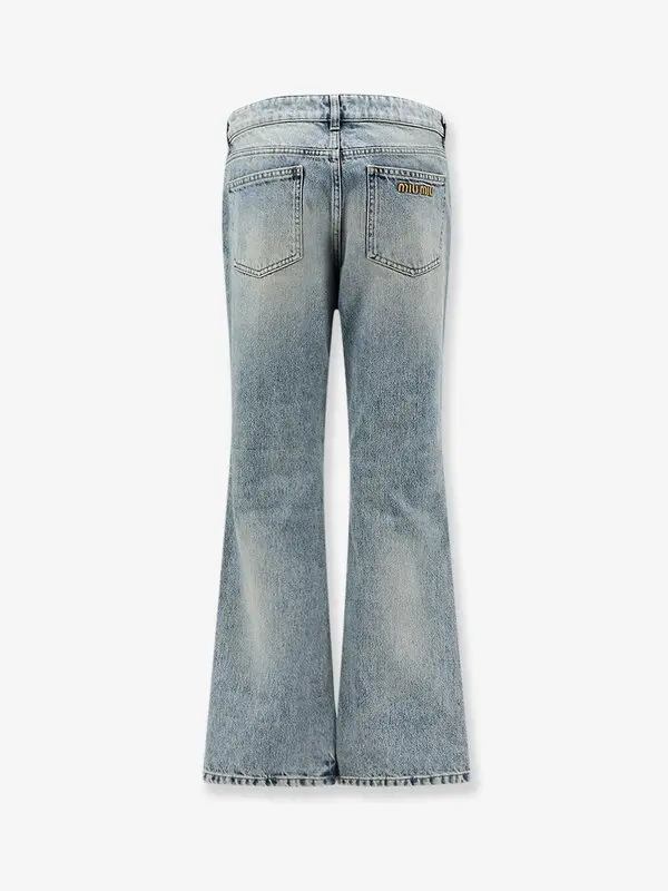Miu Miu Denim Blue Jeans