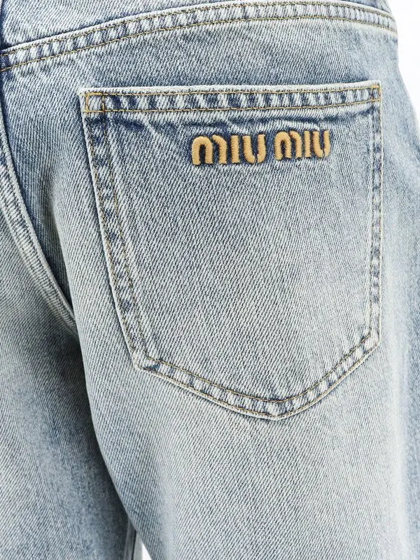 Miu Miu Denim Blue Jeans