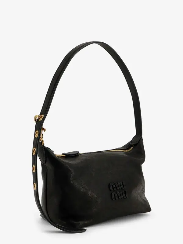 Miu Miu Nappa Aviator Leather Shoulder Bag