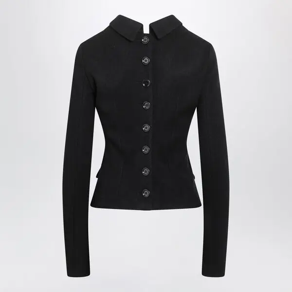 Dolce & Gabbana Single-breasted Wool Jacket