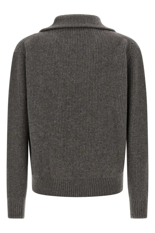 OLIVER LATTUGHI English Rib Knit Sweater