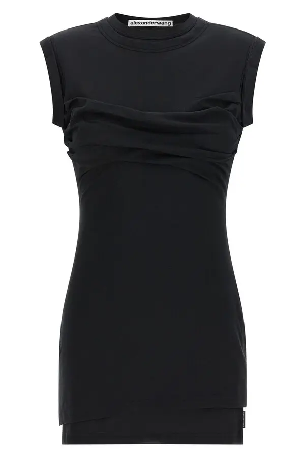 Alexander Wang Mini Dress With Twisted Bust