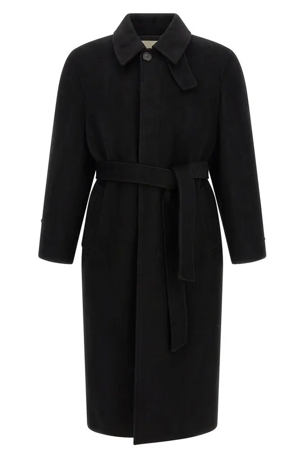 DUNST Mac' Coat - Black