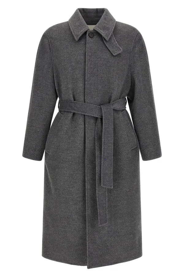 DUNST Grey 'mac' Coat - Gray