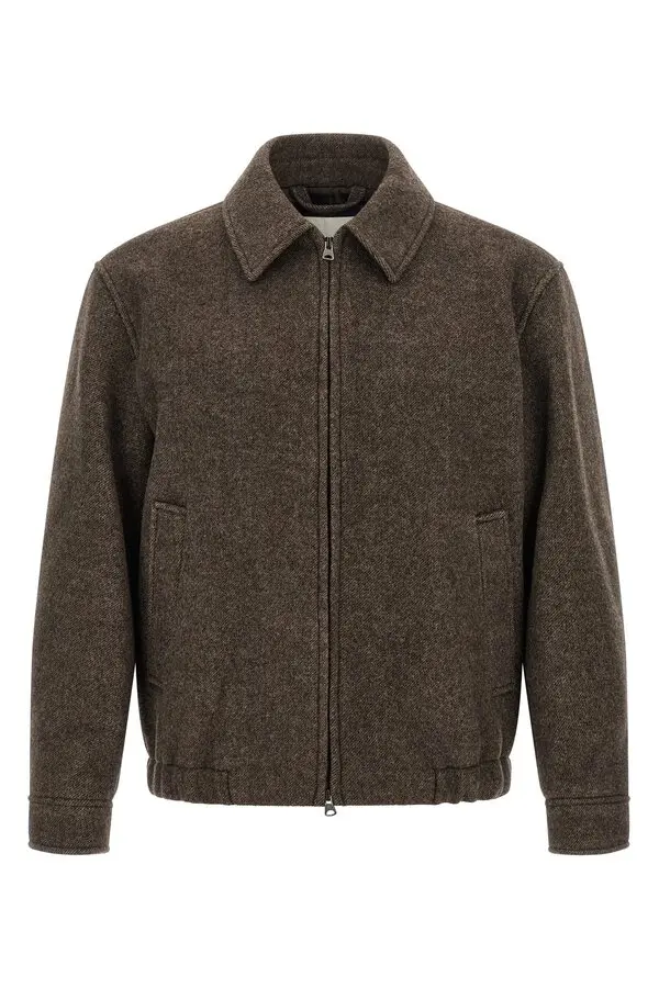 DUNST Mélange Wool Blouson Jacket