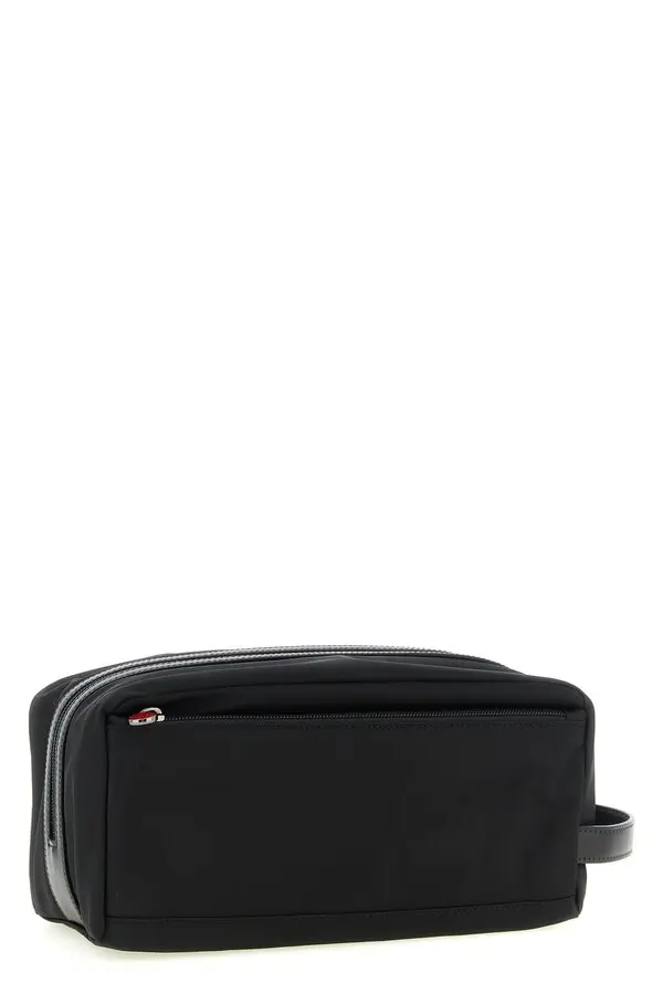 Kiton Beauty Case With Metal Logo