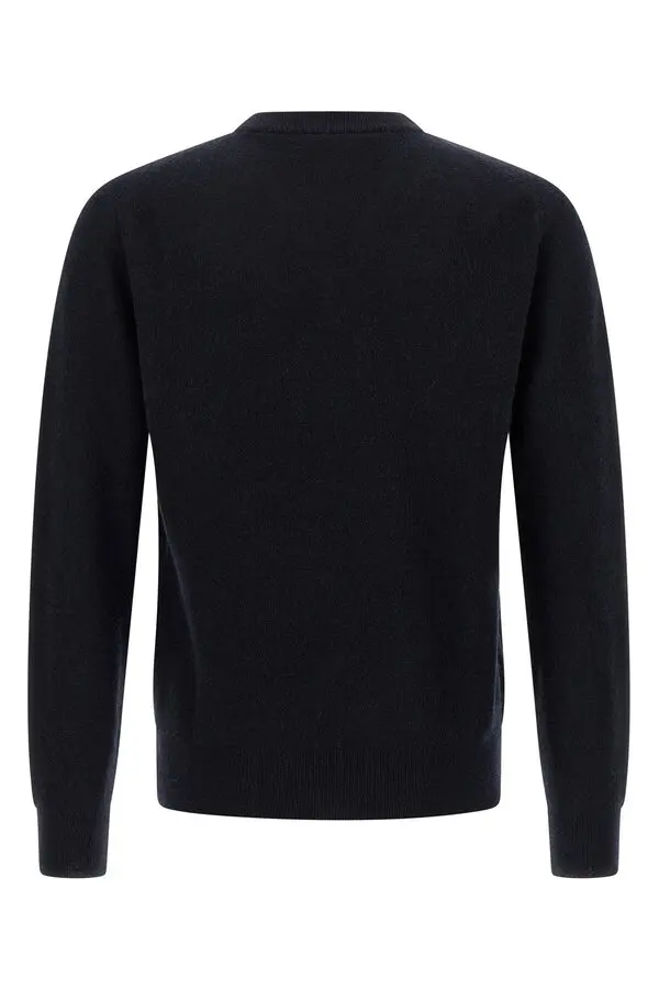 Brioni Crewneck Sweater Ribbed Trims