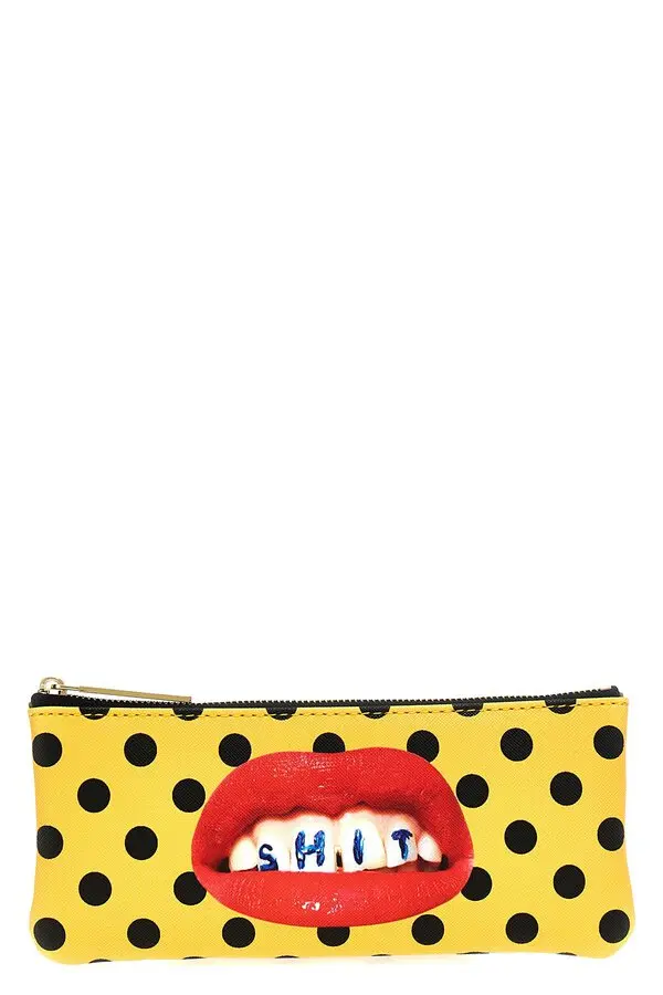 SELETTI Pencil Case 'toiletpaper Shit
