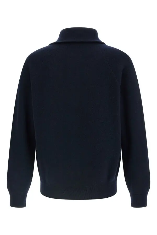 Prada Half-zip Knit Sweater
