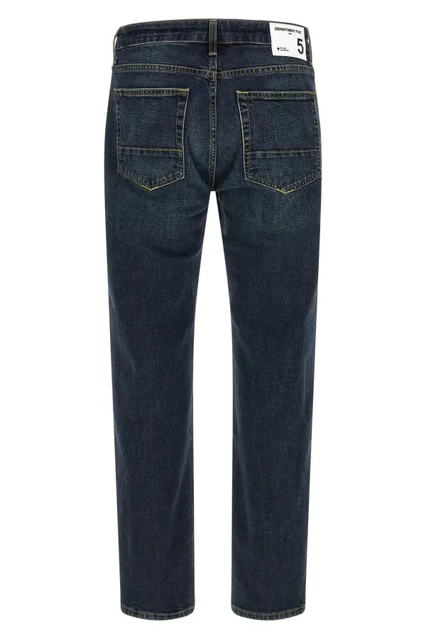DEPARTMENT 5 Stones Jeans + Contrast Logo Patch Detail