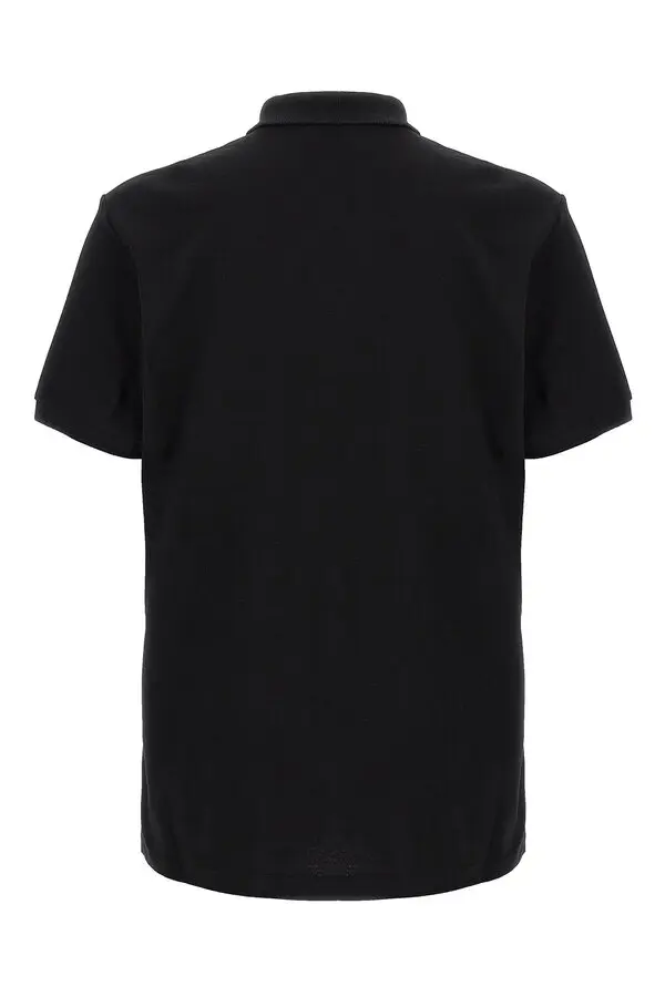 Moschino Cotton Piqué Polo With Teddy Bear Print
