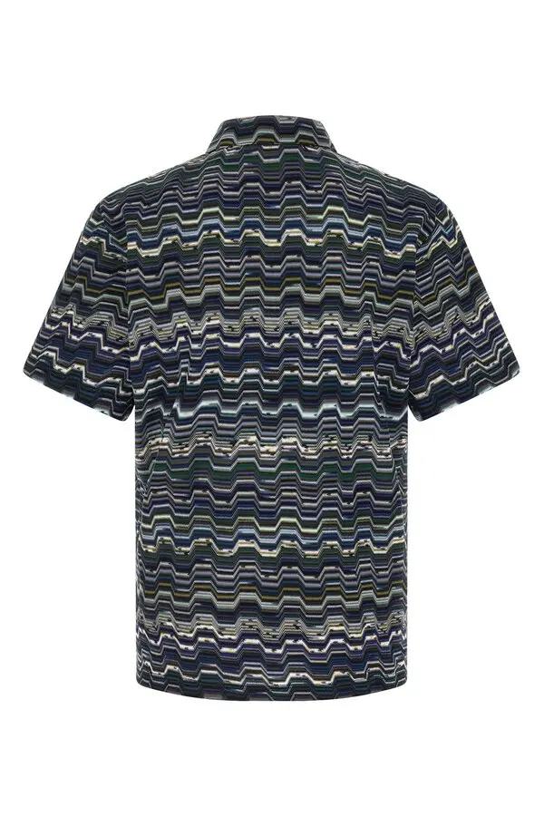 Missoni Jacquard Cotton Polo Shirt