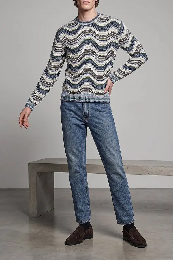 Missoni Geometric Zig Zag Sweater