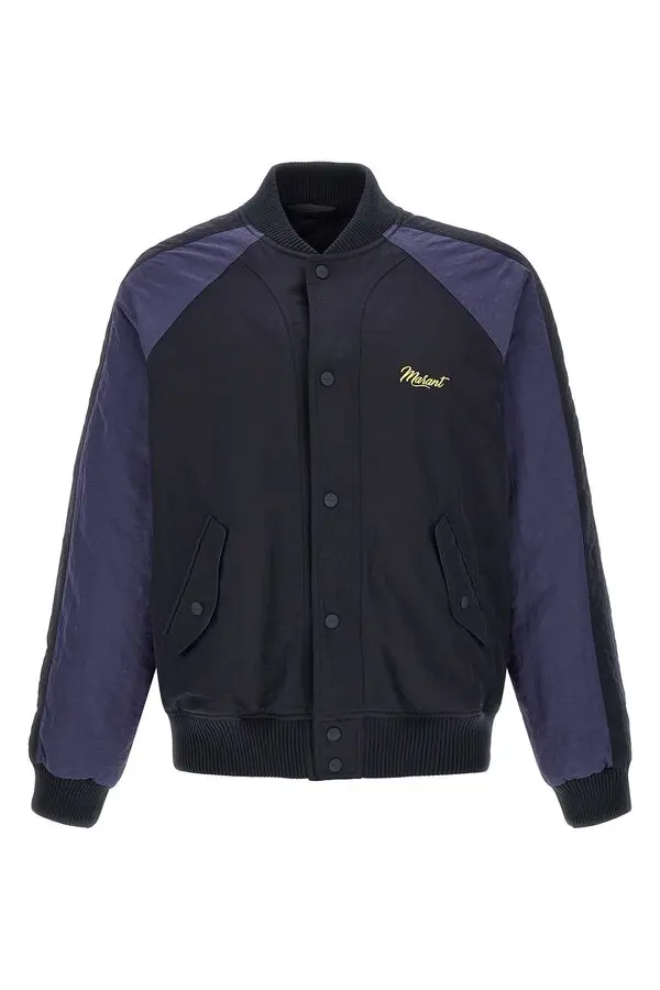 MARANT Westley-gb' Technical Fabric Bomber Jacket