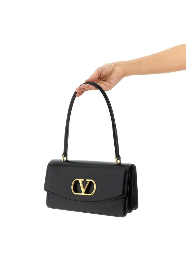 Valentino Garavani Vain' Shoulder Bag - Black