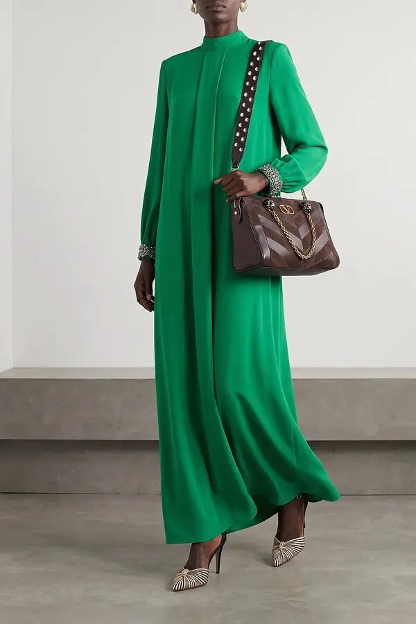 Valentino Garavani Shoulder Bag With Chevron Pattern