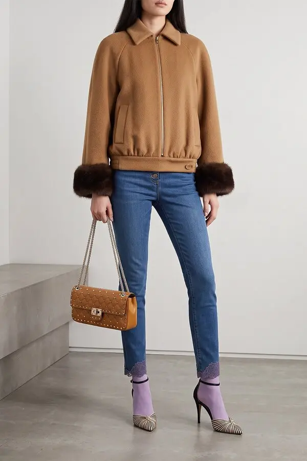 Valentino Garavani Rockstud Spike' Medium Shoulder Bag