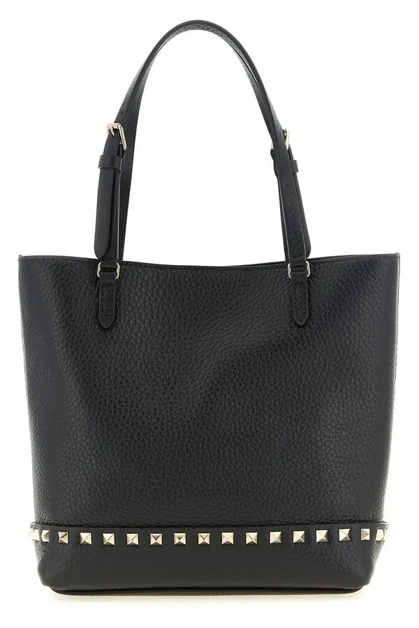 Valentino Garavani Tote Bag With Platinum-finish Studs