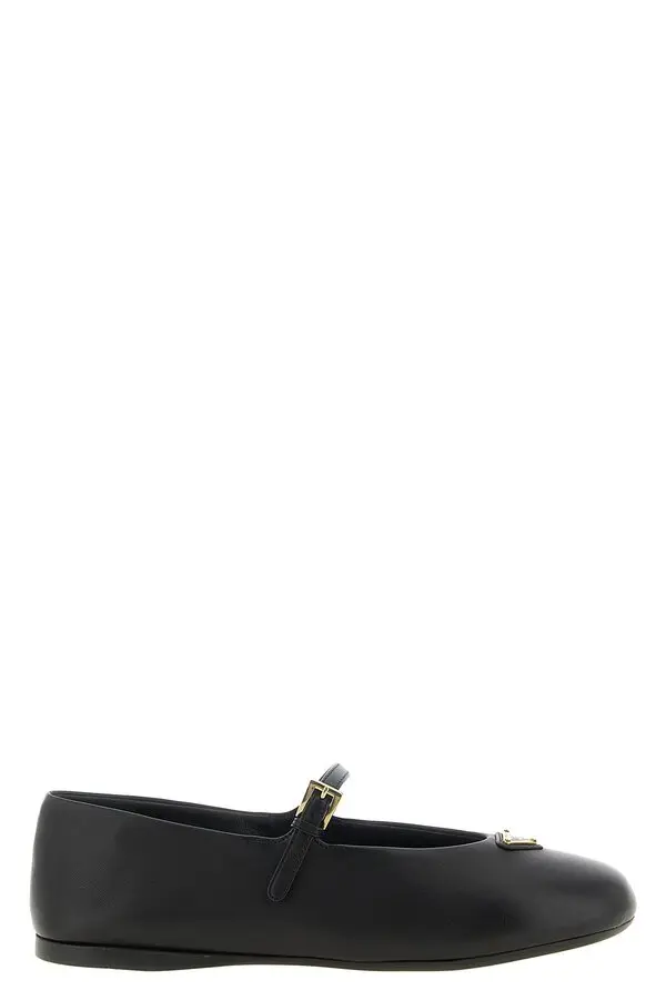 Prada Nappa Leather Ballerina