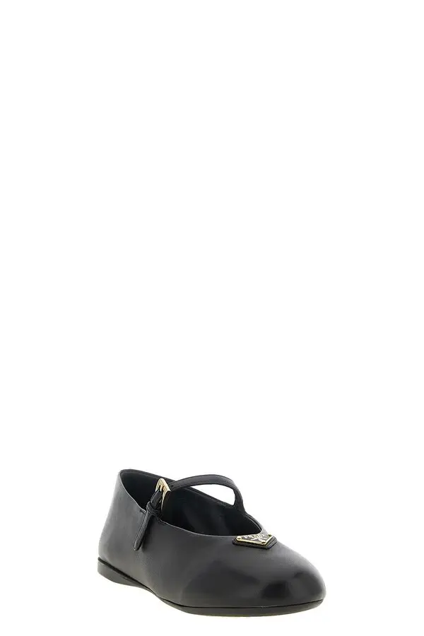 Prada Nappa Leather Ballerina