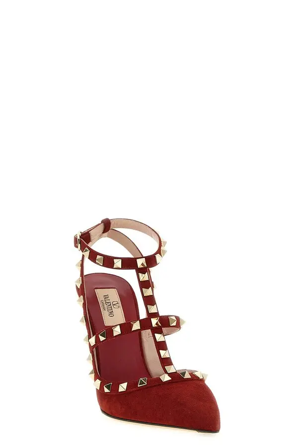 Valentino Garavani Suede Rockstud Pumps