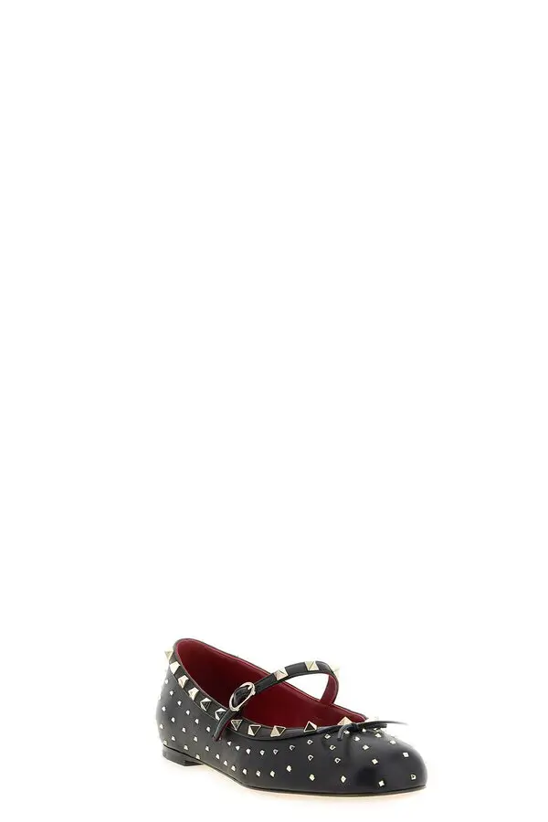 Valentino Garavani Rockstud' Ballet Flats