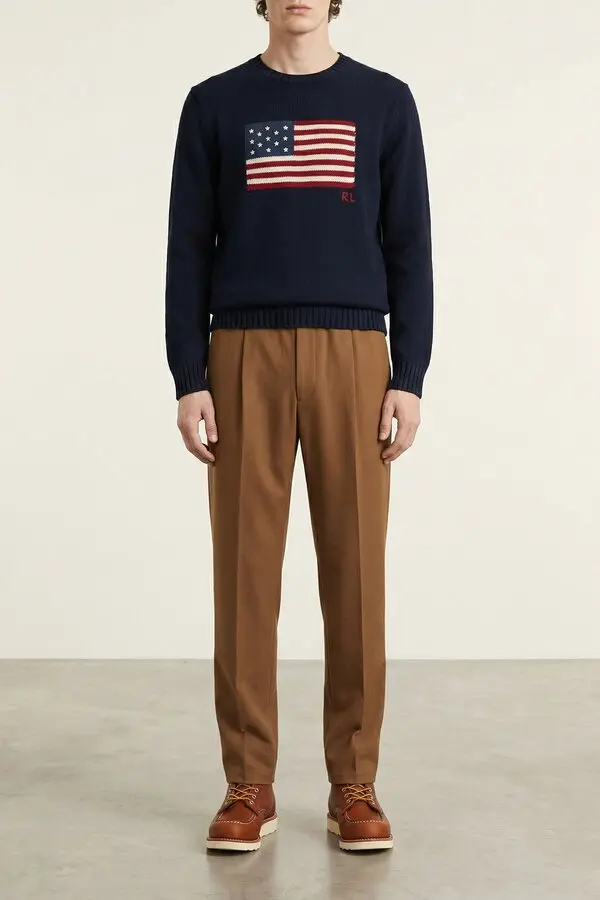 CELLAR DOOR Ezio Technical Blend Trousers
