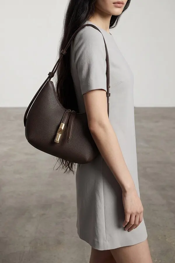 Furla Shoulder Bag With Cylindrical Detail