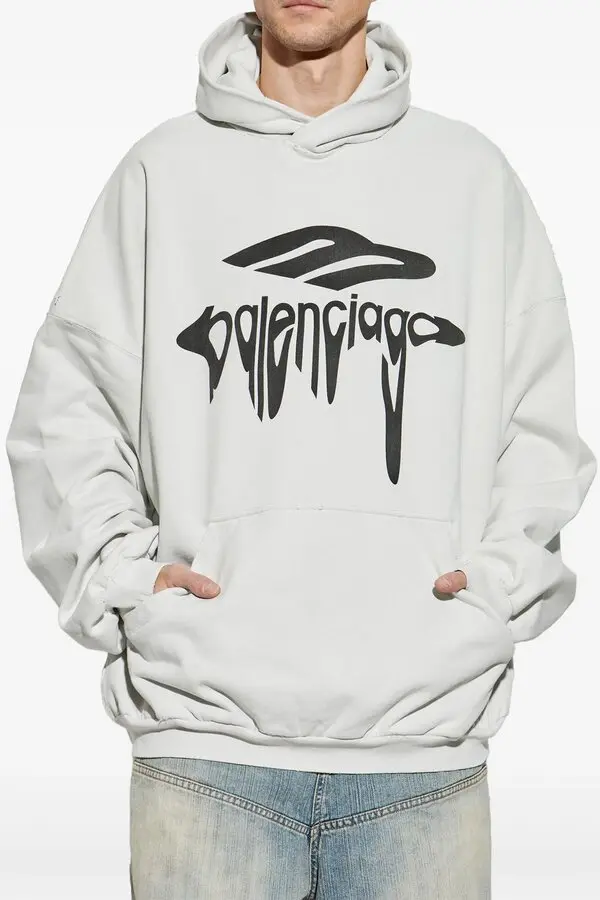 Balenciaga 3b Liquified Large Fit' Hoodie