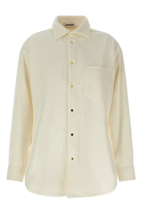 DARKPARK Shirt Gold-tone Metal Details