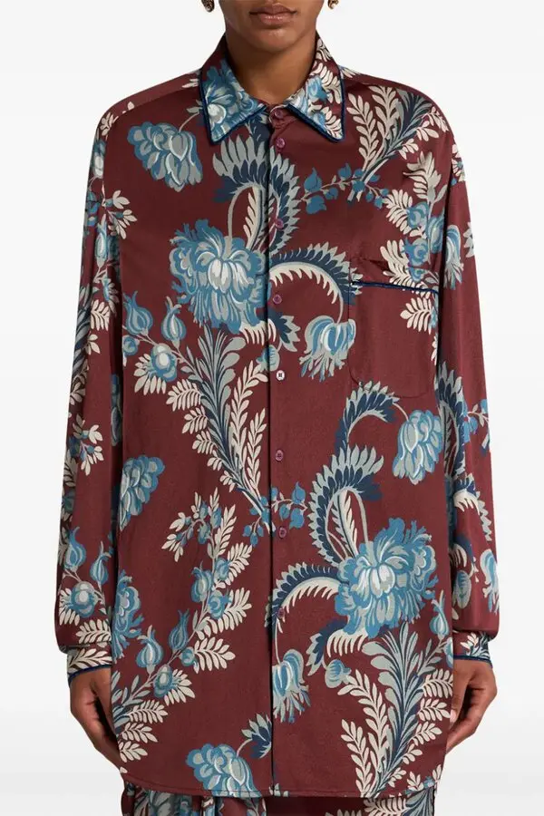 Etro Floral Foliage' Shirt