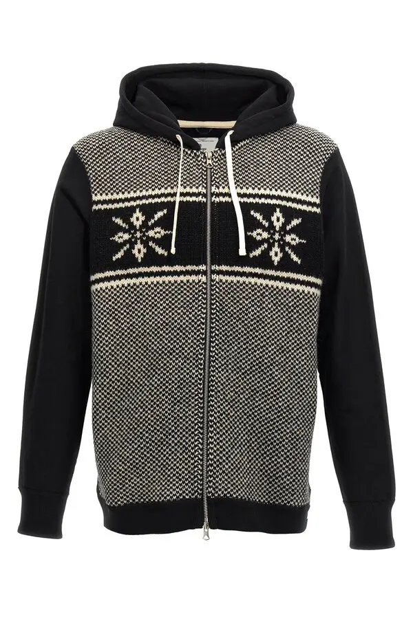 Junya Watanabe Hoodie 'jacquard Insert