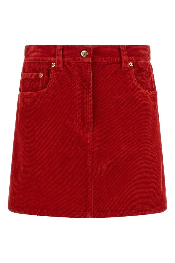 Versace Corduroy Skirt