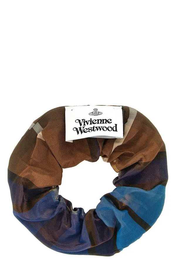 VIVIENNE WESTWOOD Small 'fraser' Tartan Hair Scrunchie