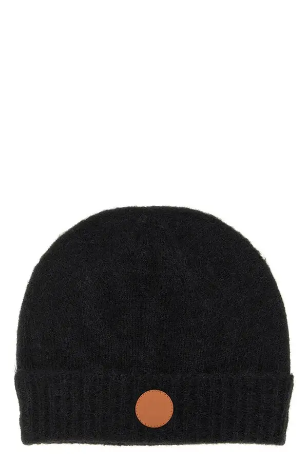 VIVIENNE WESTWOOD Orb Patch Beanie - Black
