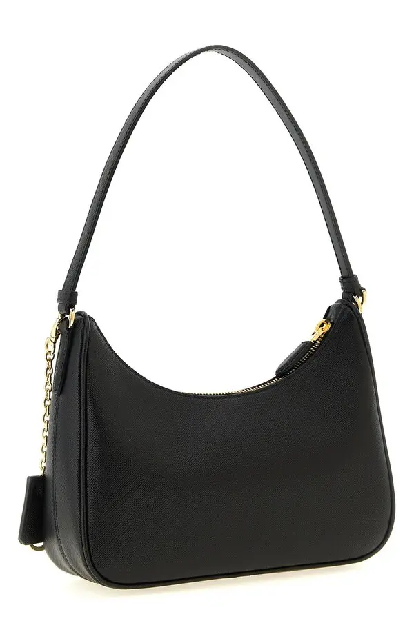 Prada Shoulder Bag With Gold-tone Hardware