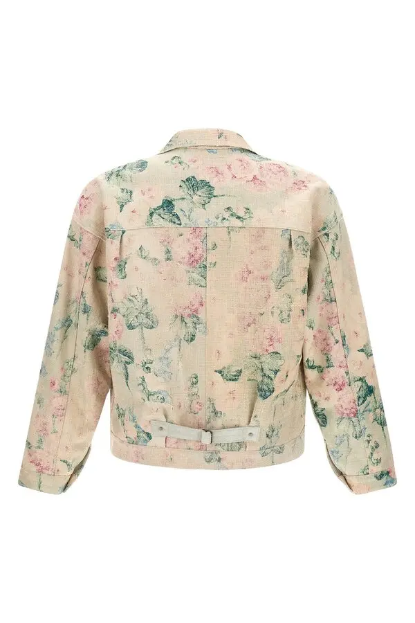 Junya Watanabe Floral Jacquard Casual Jacket