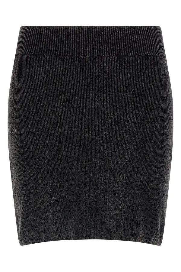 Alexander Wang Skirt 'mini Skirt W Embossed Logo