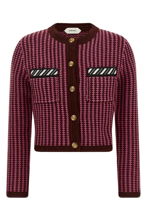 Versace Crochet Cardigan